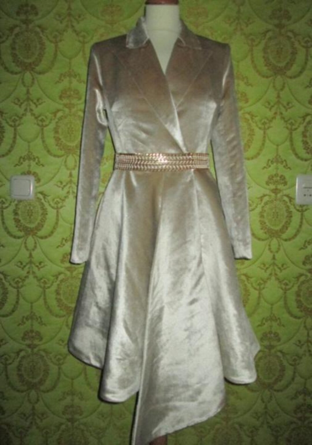 CUSTOM MADE Emma Watson United Nations Inspired Outfit Frontal Godet ...