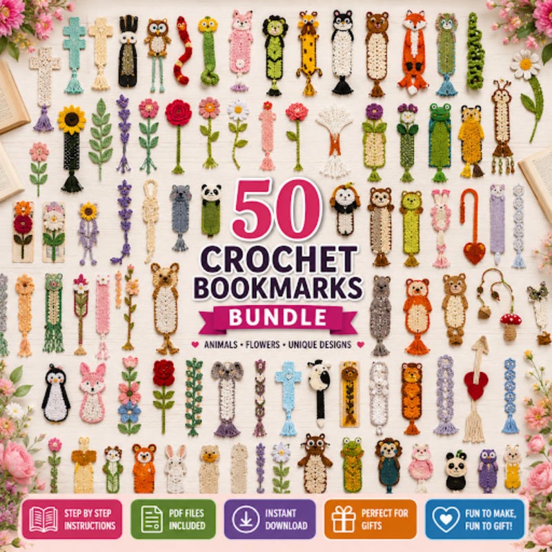 Whimsical Crochet Set - Etsy