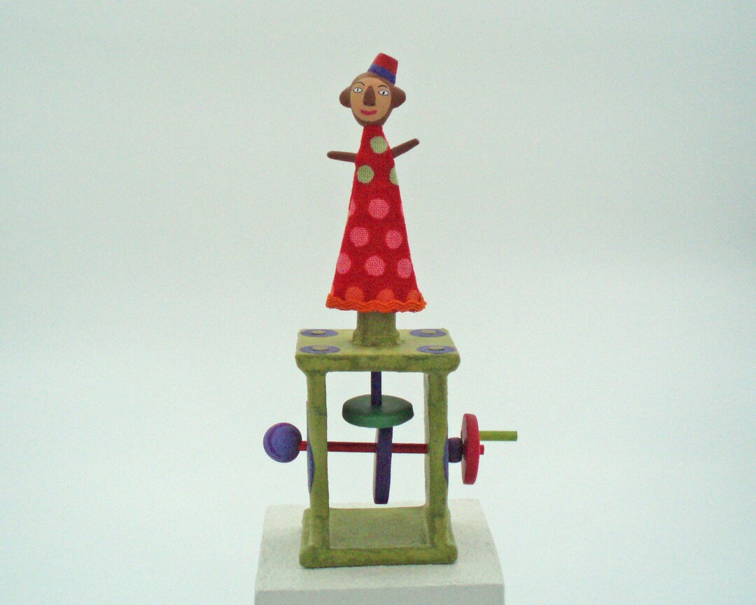 Monkey With Hat Miniature Automata Toy - Etsy