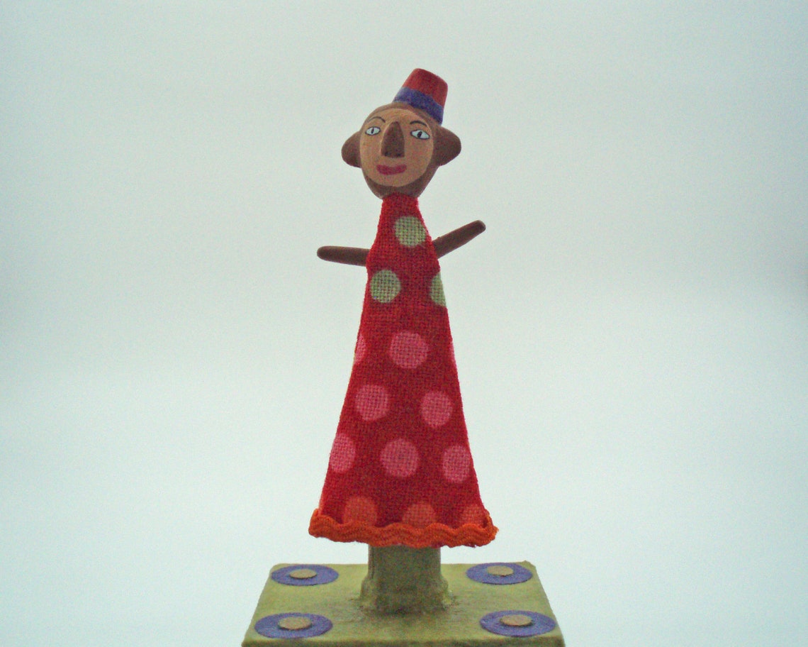 Monkey With Hat Miniature Automata Toy - Etsy