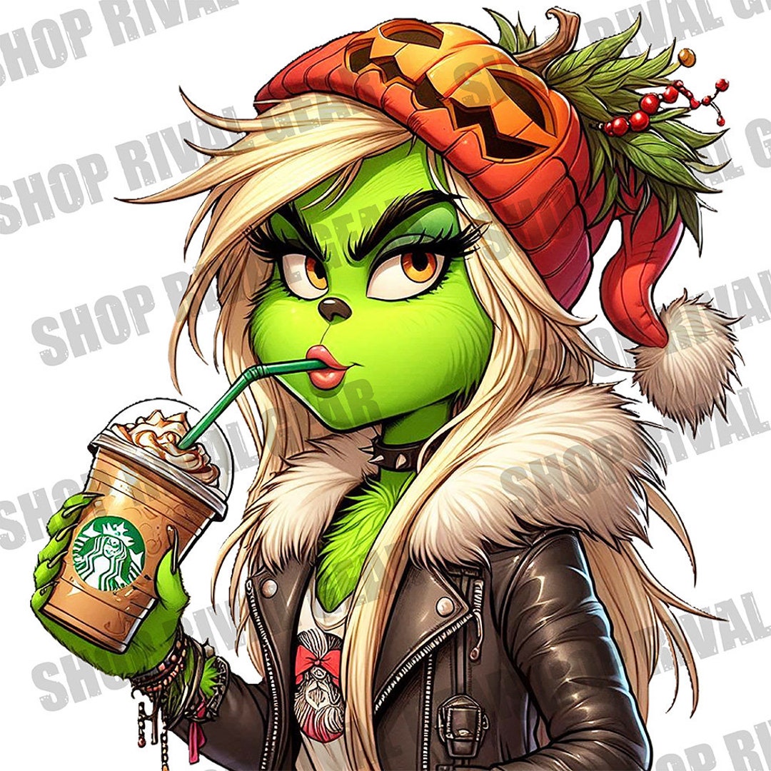 Grinchy Halloween - PNG Hi-resolution Digital Download - Etsy