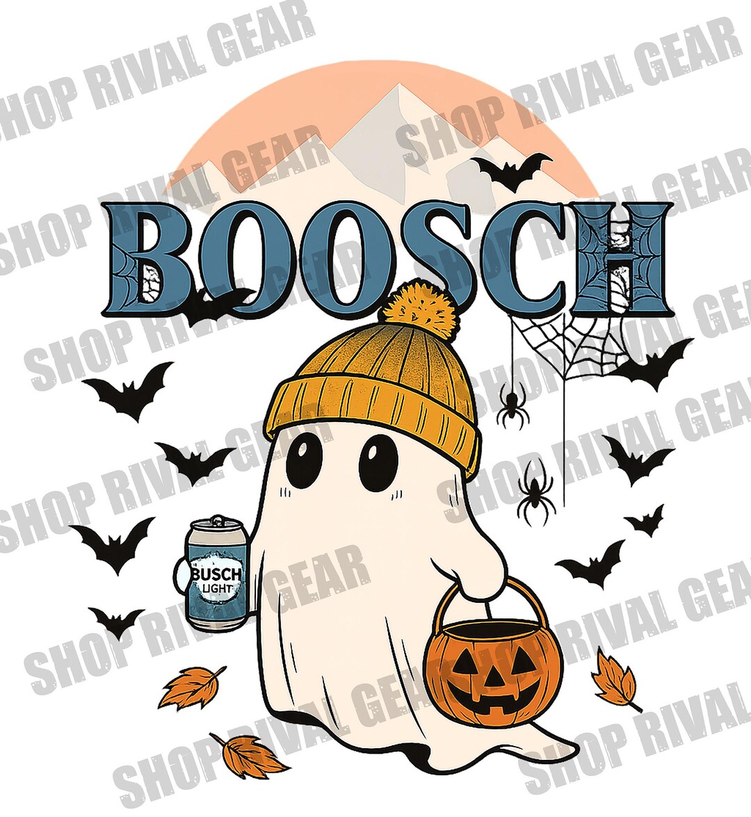 BOOSCH & Brews Ghost - Hi-res PNG - Etsy