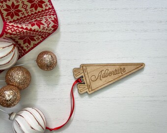 Cabin A-frame Engraved Ornament Cabin Time Mountains Holiday Ornament ...