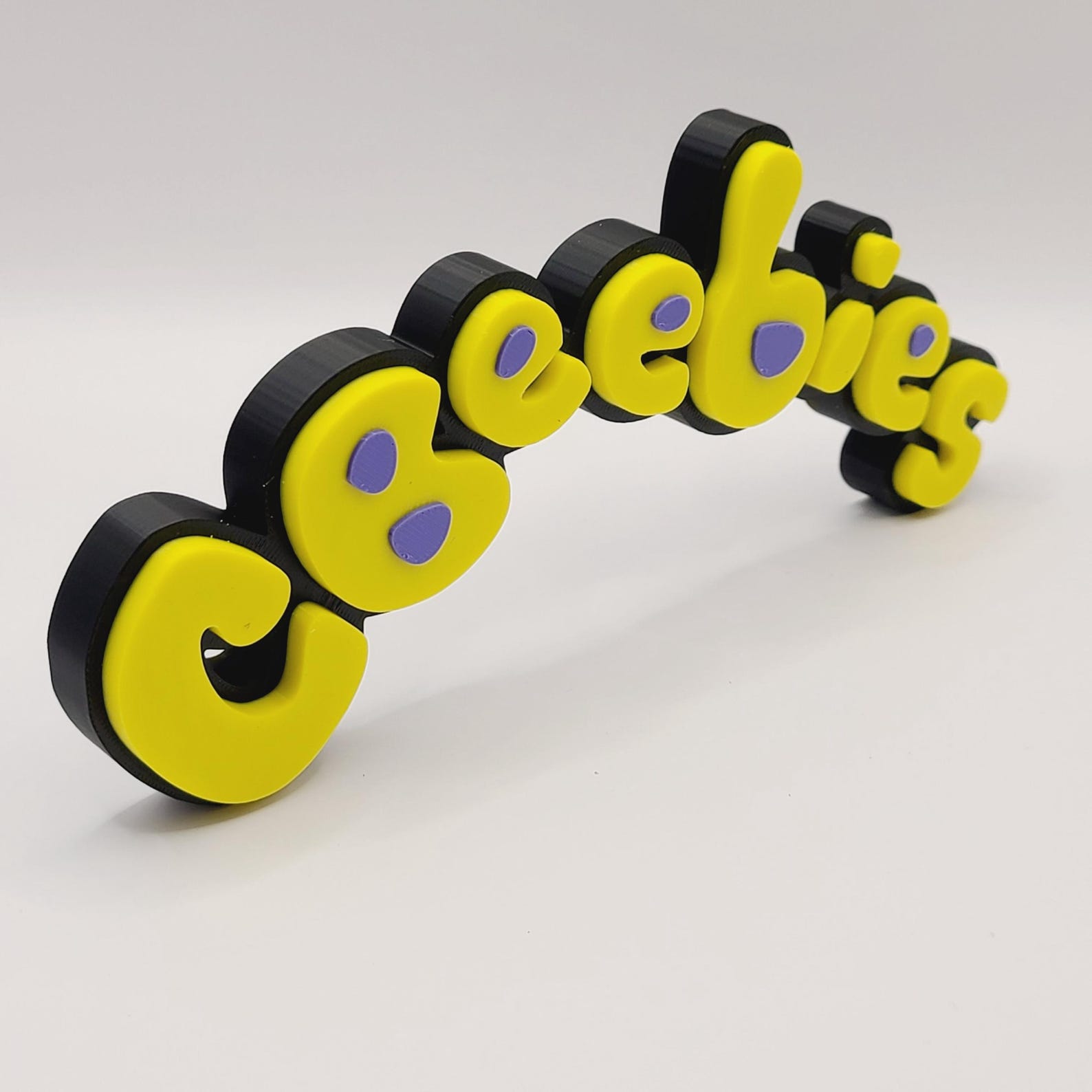 Cbeebies - 3D Logo Display Model - Etsy