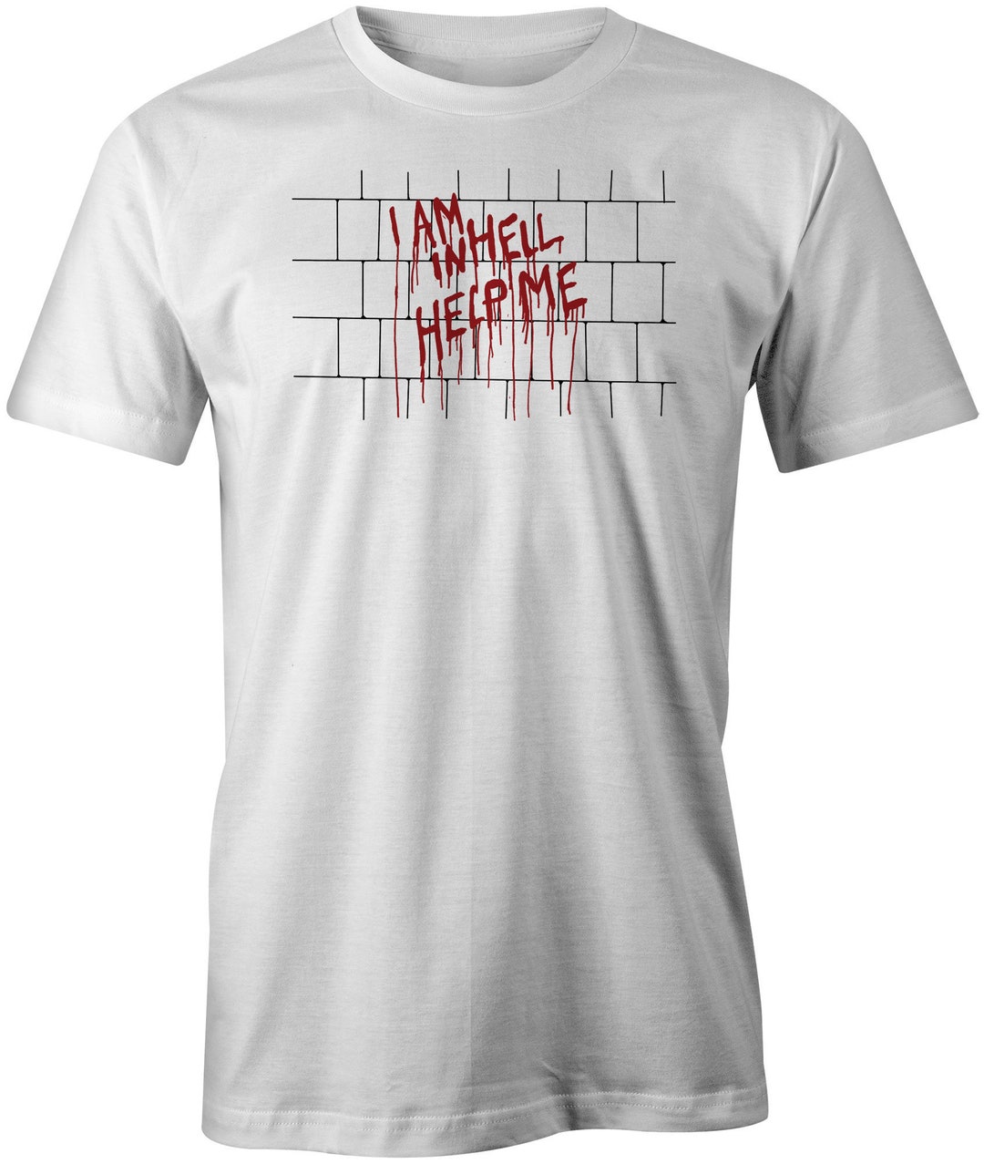 T-shirt: I Am in Hell Help Me - Hellraiser Subway Wall - Etsy