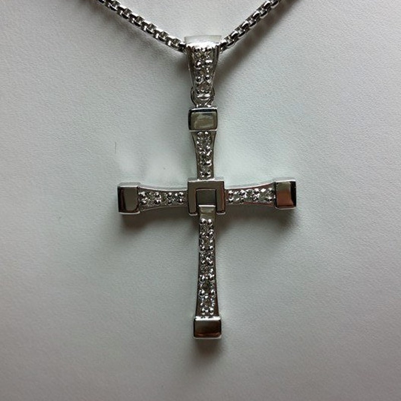Fast and Furious Cross Necklace - Etsy