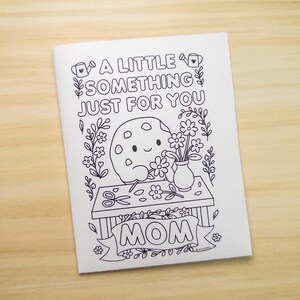 Printable Mother’s Day Card – DIY Coloring Card With Journaling Pages ...