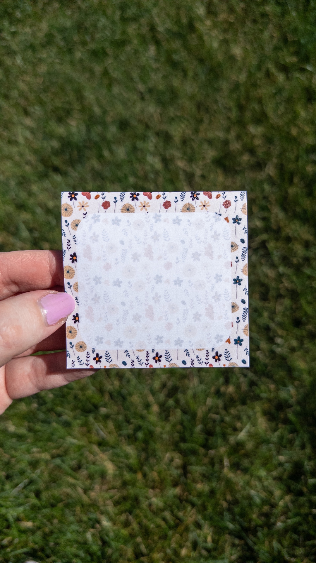 Abstract Minimal Floral Sticky Notes Post It Notes - Etsy