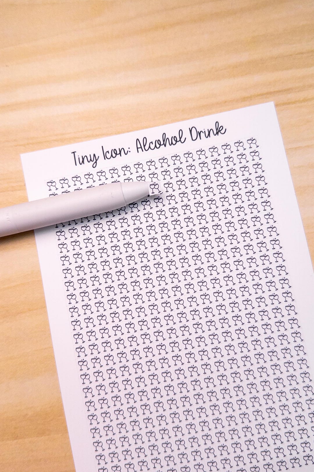 Tiny Icon: Alcohol Drink Party Celebration Wine Booze Tracker Doodle ...