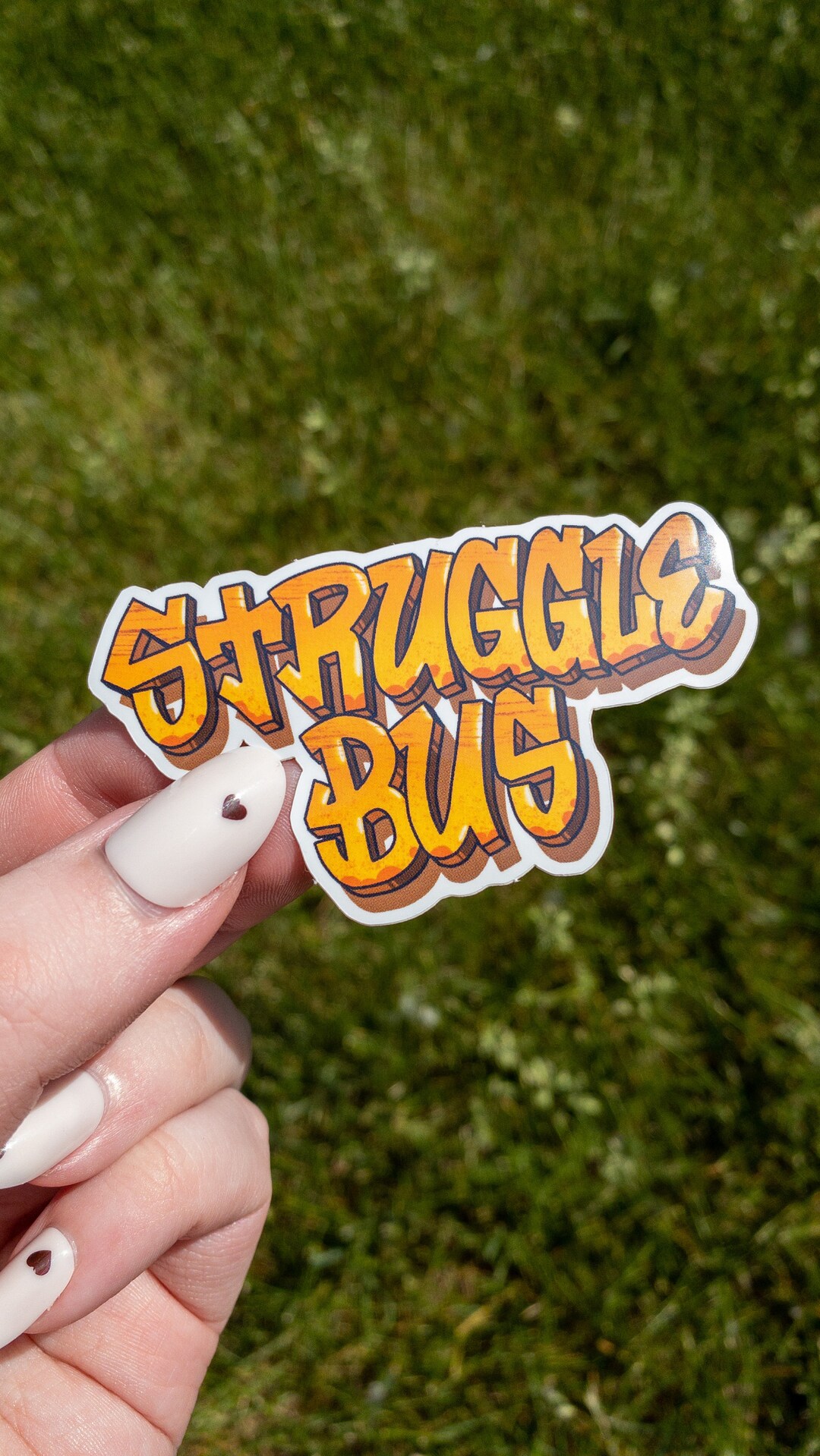 Struggle Bus Sticker Graffiti Lettering Vinyl 3 Inch - Etsy