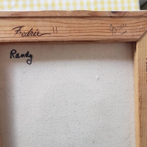 Vintage Oil Paintings Flowers Vase Artist Signed Picture Fall Bouquet ...