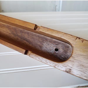 Vintage Outrigger Canoe Boat Wood Model Hawaii Polynesian Decor Carved ...