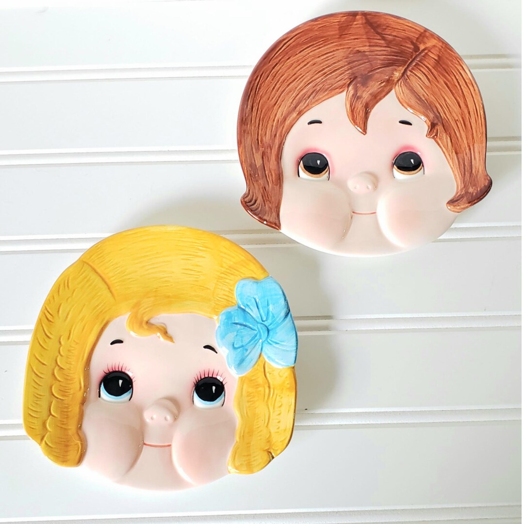 Vintage Dolly Dingle and Billy Bumps Places Decorative Wall Art 1982 ...
