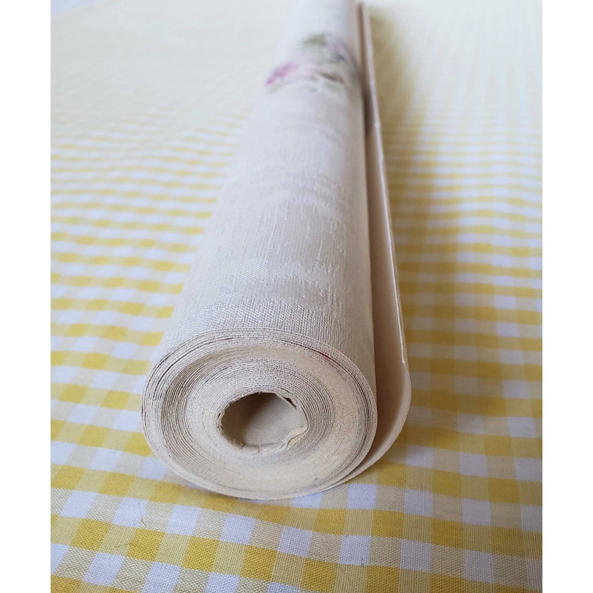 Vintage Wallpaper Roll Birds and Flowers Sheen Antique Romantic Wall ...