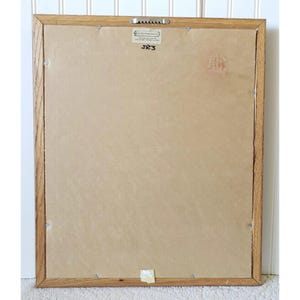 Vintage Cowboy Art Calf Roper Suede Pen Ink Drawing Artist Signed J.K ...