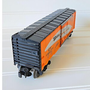 Toy Train Cars Union Pacific Challenger Western Pacific Box Cars Grey ...
