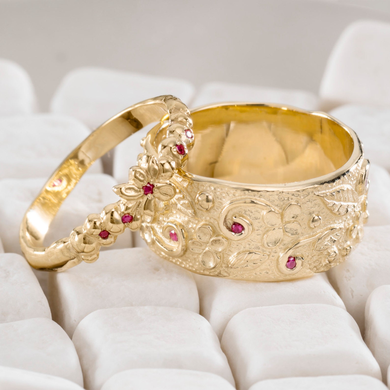 Real Ruby Ring, Engagement Ring, 14k Gold Ring, Delicate Ruby Ring ...