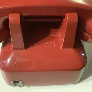 Vintage RED Push Button Telephone, 1980s “bat Phone” Bell Systems - Etsy UK