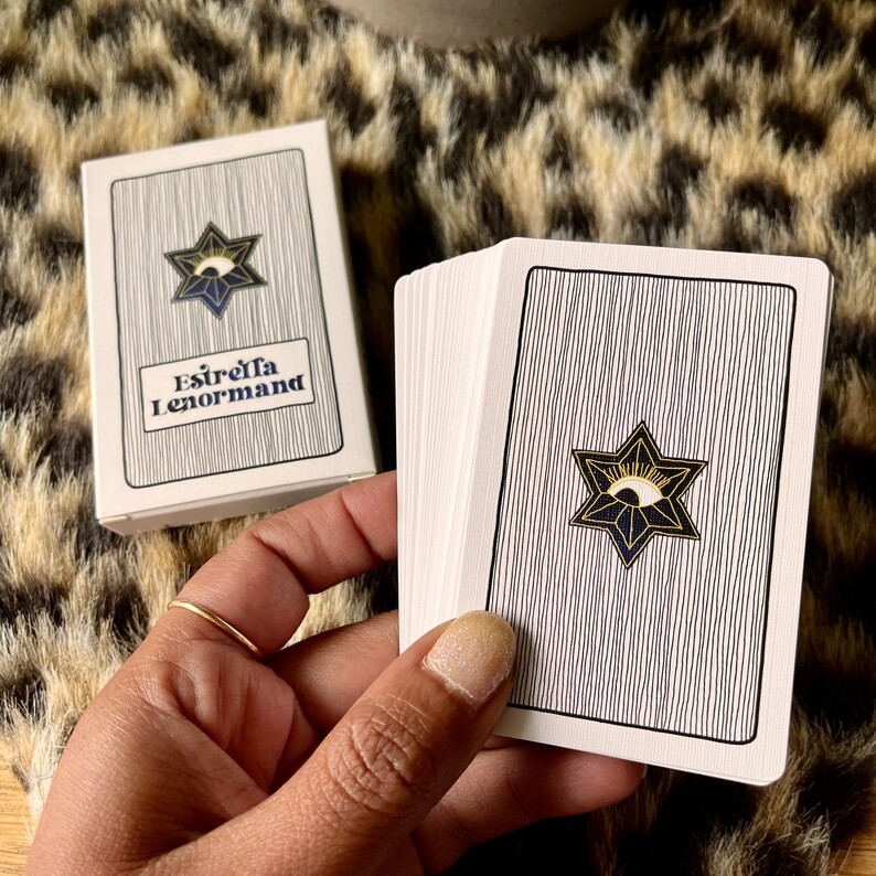 ESTRELLA LENORMAND Deck Moderne Tarot Deck Indie Deck Pont Indie estrella-lenormand-deck-moderne-tarot-deck-indie-deck-pont-indie