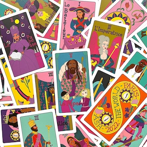 ESTRELLA TAROT De MARSEILLE Moderne, Tarot Deck, Indie Deck, Pont ...