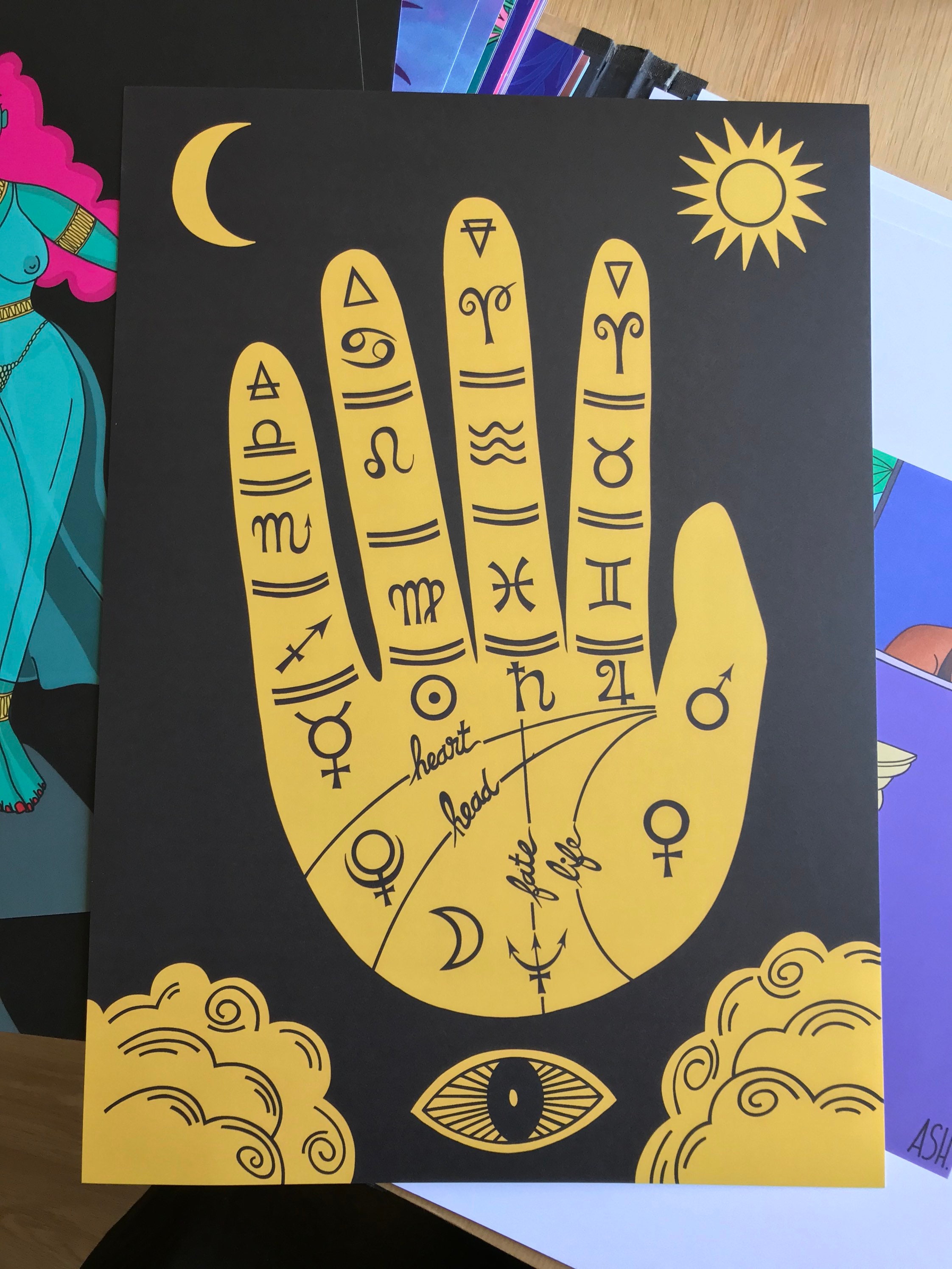 Affiche CHIRO / Poster A3 Illustration Digitale - Etsy