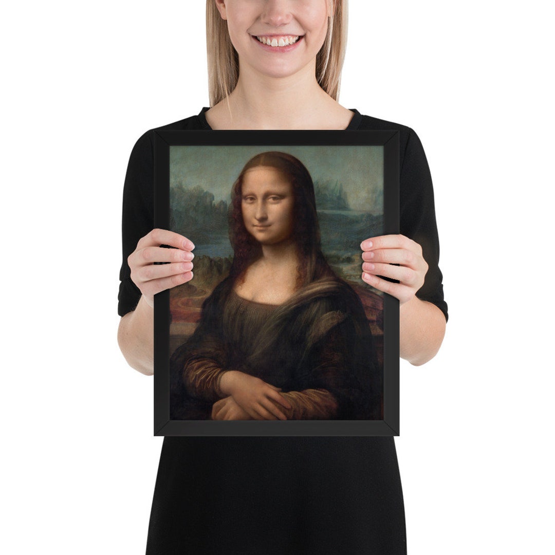Mona Lisa by Leonardo Da Vinci, Da Vinci Wall Art, Classic Artwork ...