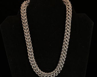 Full Persian Lariat Chainmail Necklace - Etsy