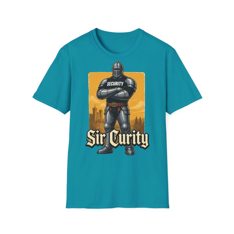 Camiseta de Segurança Sir Curity Knight | Camiseta de Guarda de ...