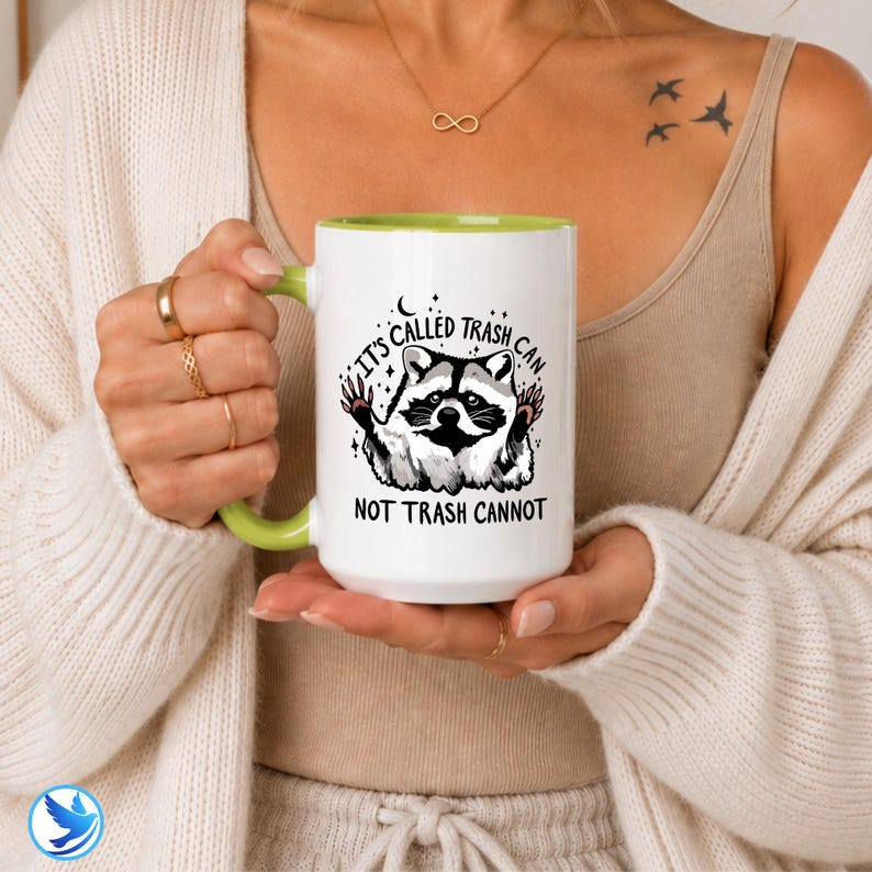 Funny Raccoon Mug, Trash Panda Coffee Mug, Sarcastic Animal Quote (11oz ...