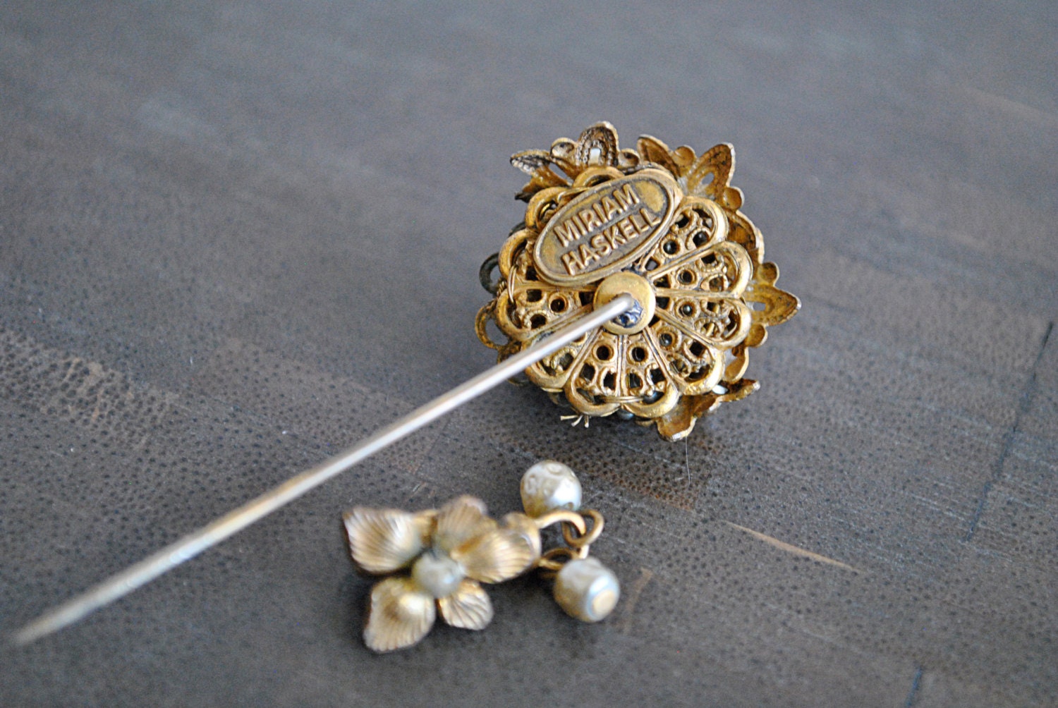 VINTAGE MIRIAM HASKELL Pin - Etsy