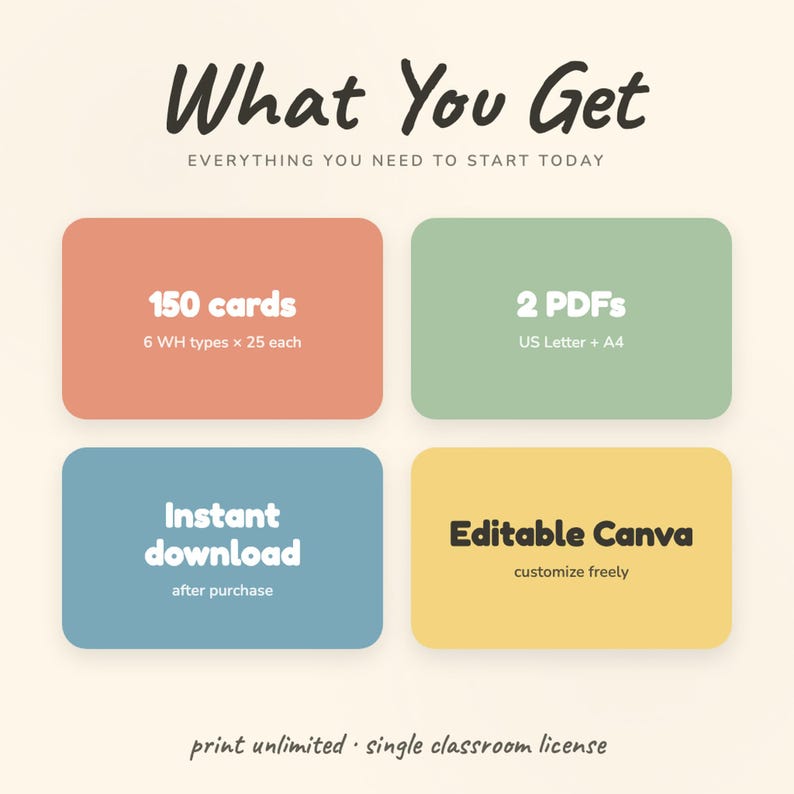 WH Questions Flashcards: Speech Therapy, Autism, ABA Visual Cards ...