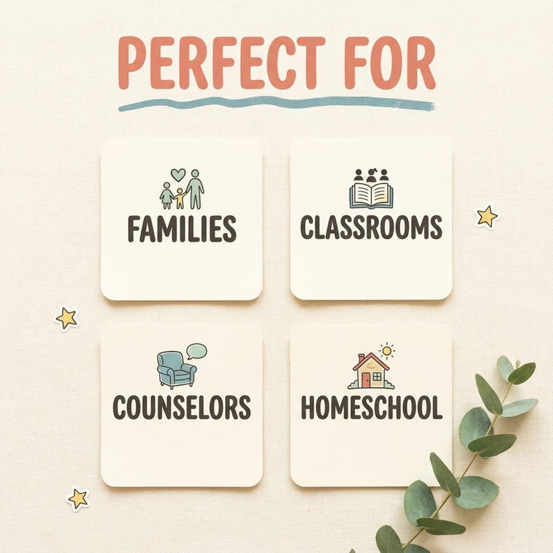 Calm Down Corner Posters Printable | 22 Coping Skills Cards for Kids ...