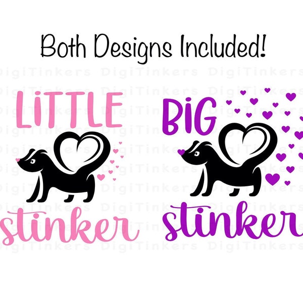 Skunker Little Stinker Svg - Etsy Canada