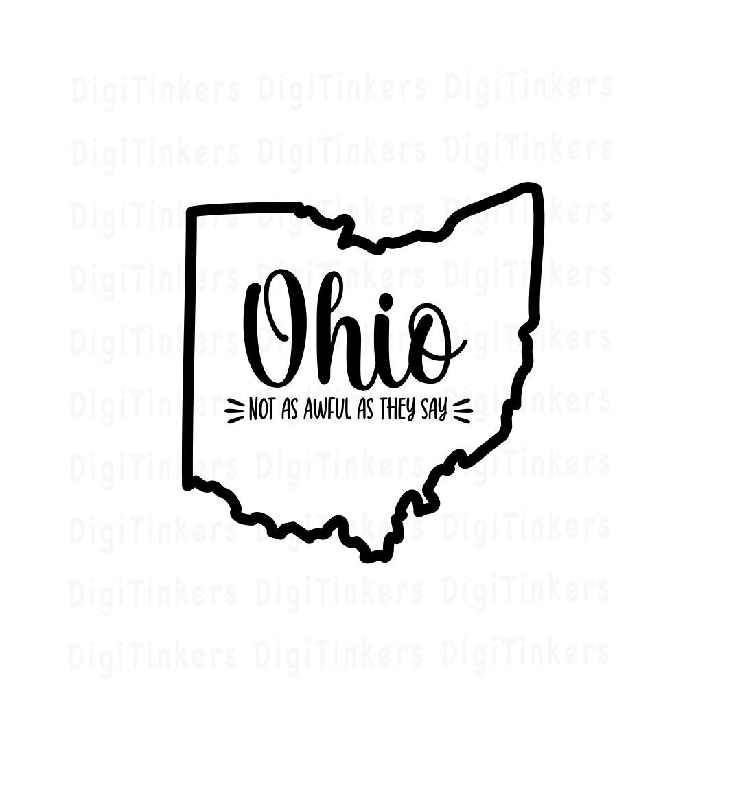Ohio State Logo Outline