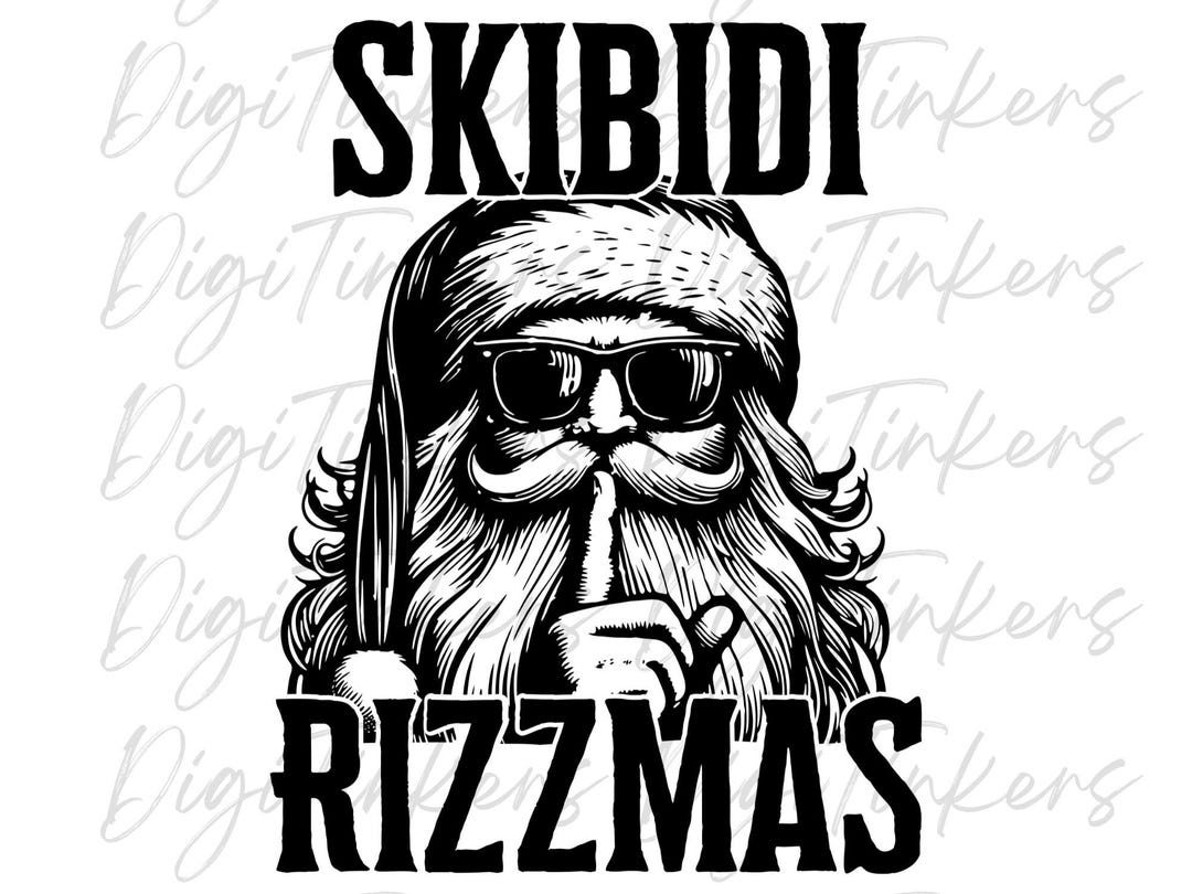 Funny Teen Merry Skibidi Rizzmas, Teenager Gyatt Ohio Mewing Popular ...