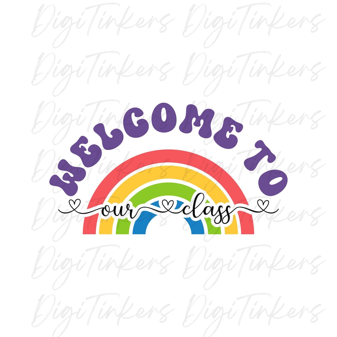 Welcome to Class, Retro Rainbow, Back to School, Teacher Shirt ...