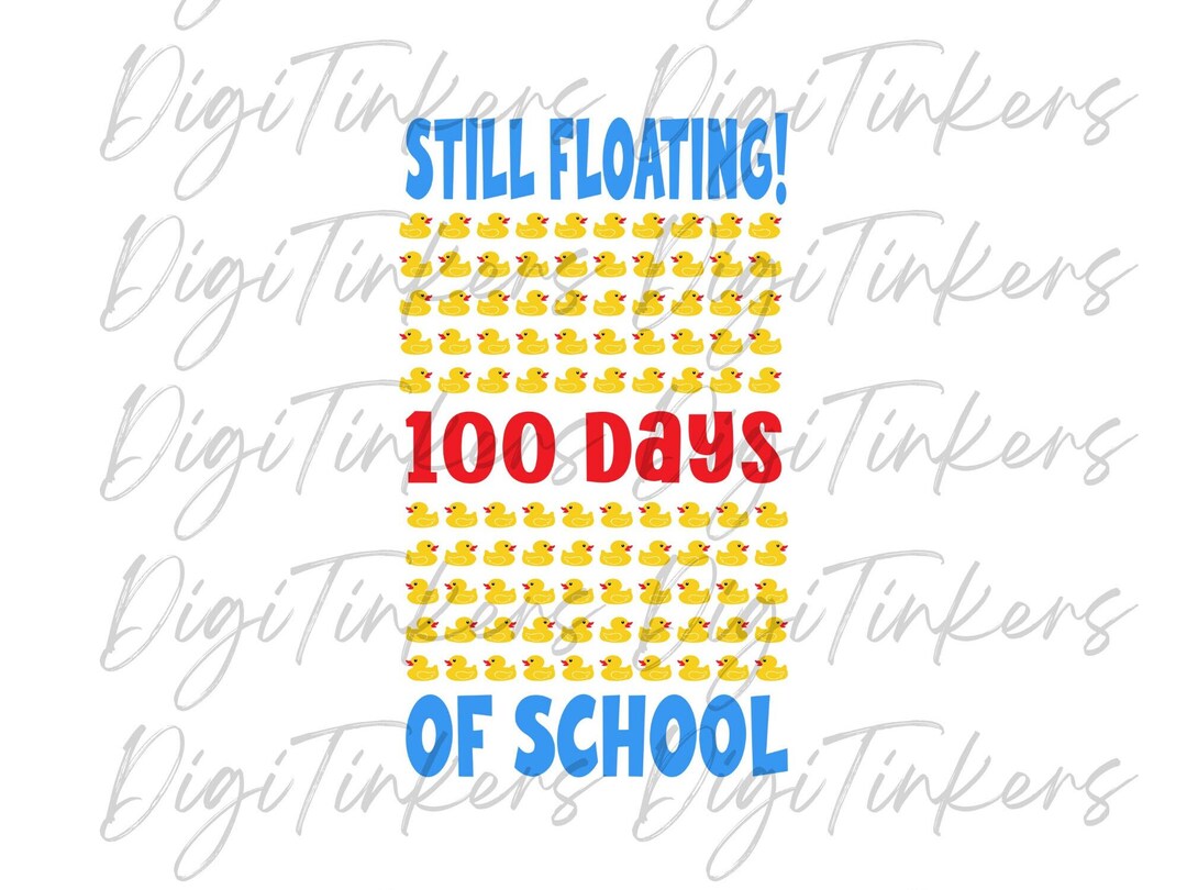 100 Days of School Rubber Ducks 100th Day Teacher Sweatshirt Kids Shirt ...