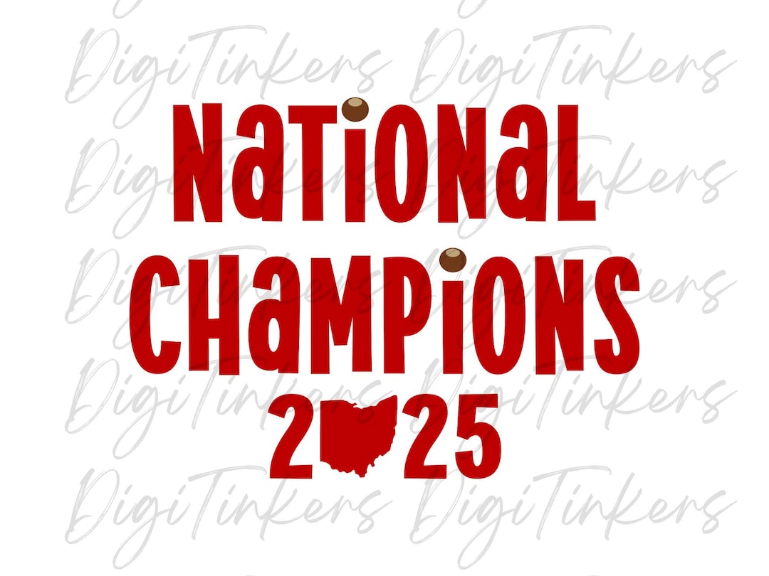 SVG State of Ohio Football Championship National High School Middle ...