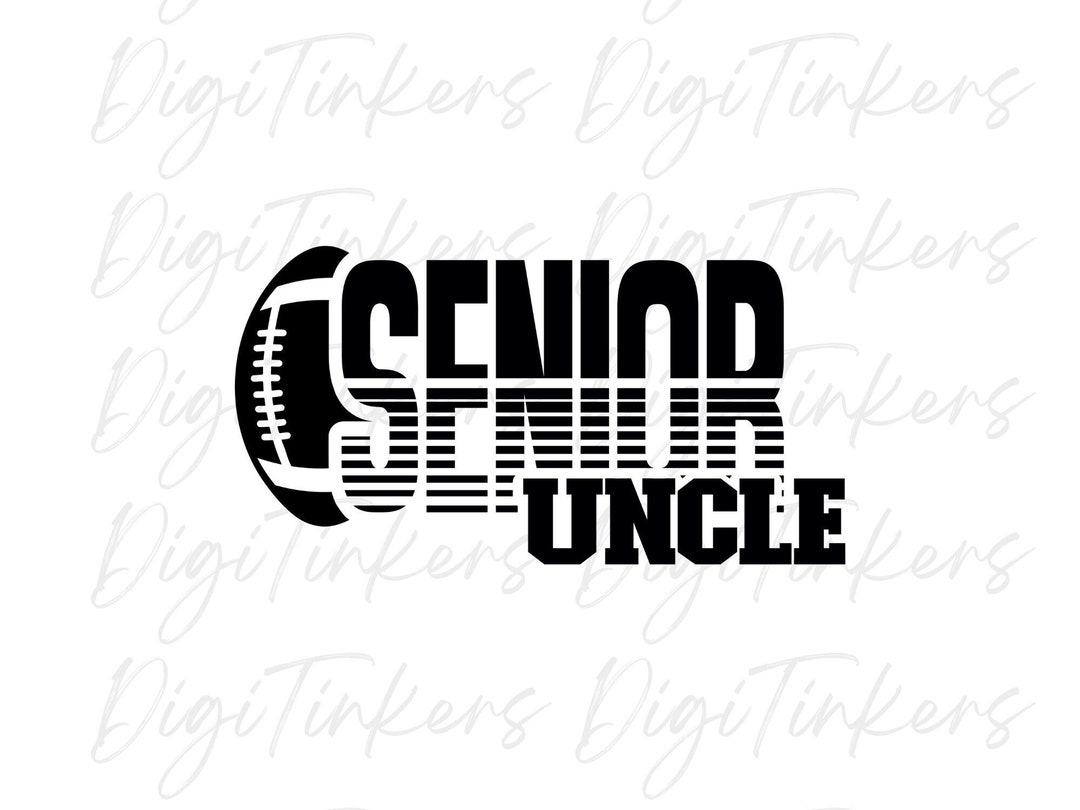 Senior Football Uncle Shirt, Senior Night Football Gift, Homecoming ...