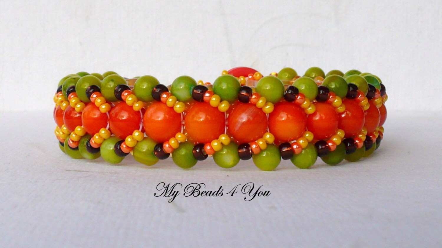 Beading Tutorials and Patterns Flat Spiral Bracelet Tutorial - Etsy