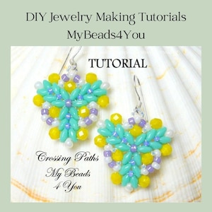 Beading Patterns and Tutorials, Christmas Crafts, Super Duo Bead ...