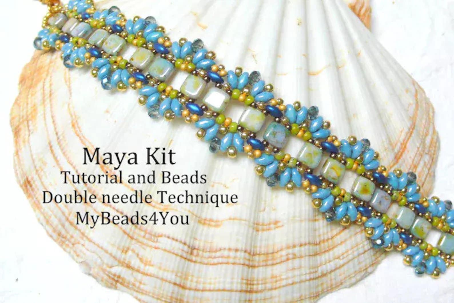 Beading Kits Bead Packs With Tutorial Pattern Bracelet Kit - Etsy