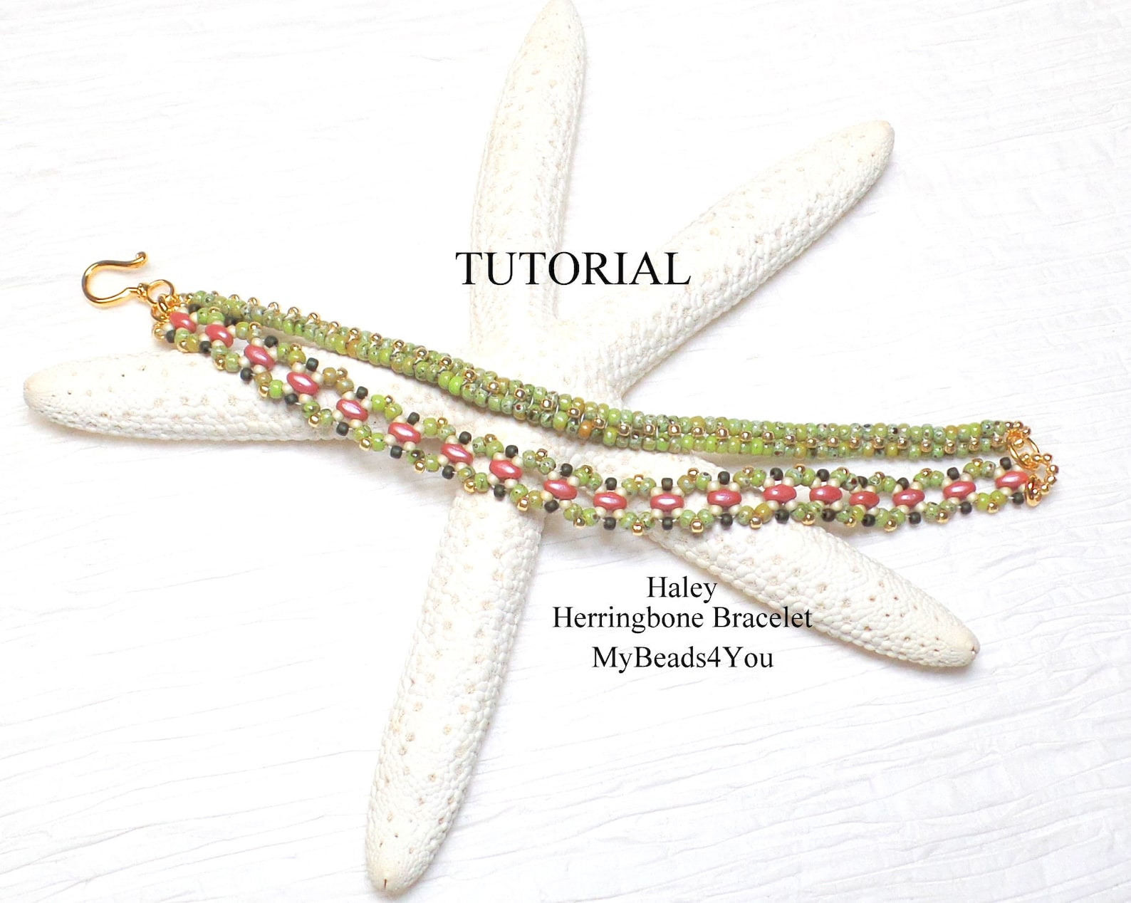 Beading Tutorials Patterns, DIY Herringbone Bracelet Jewelry Making ...