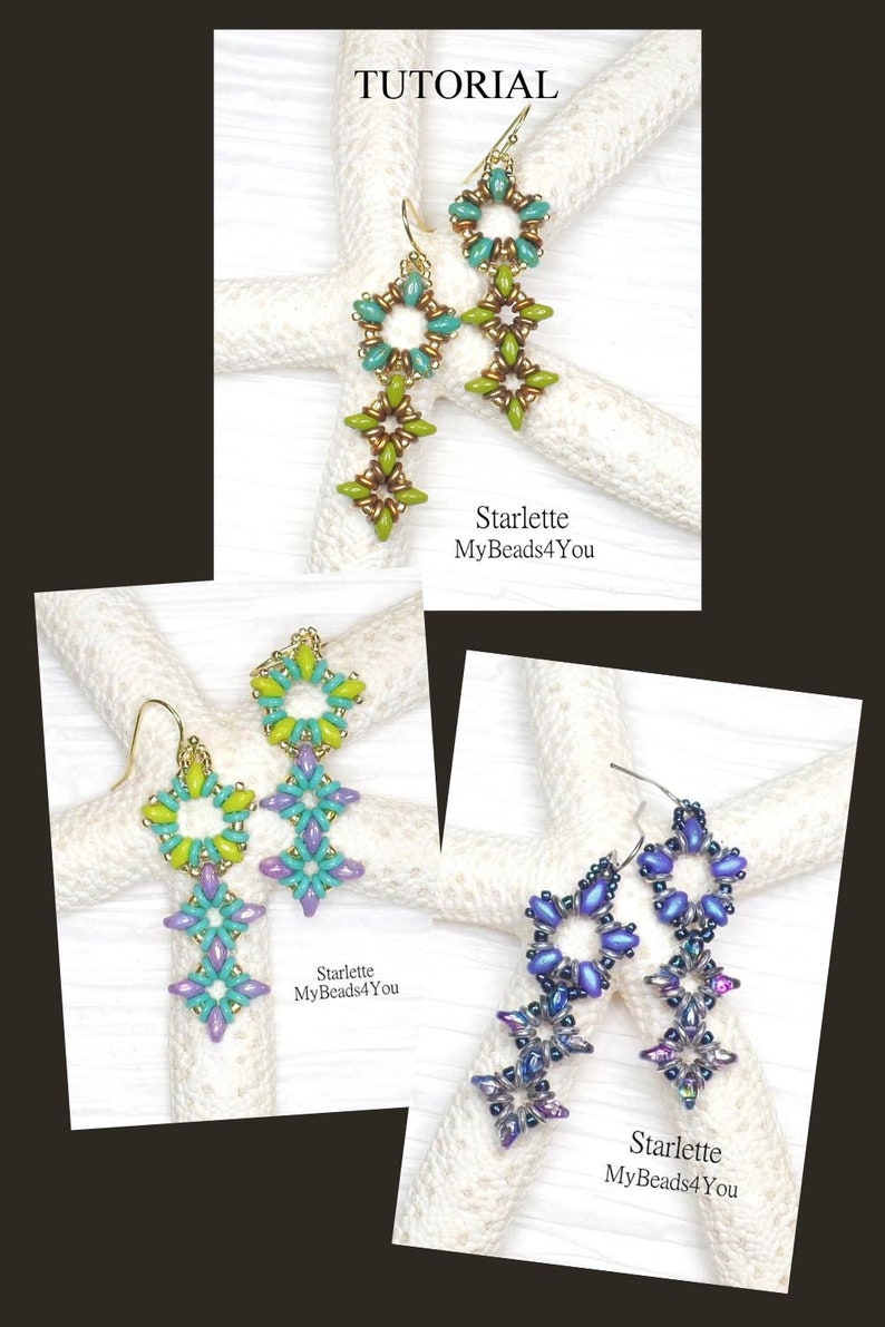 Earring Beading Tutorial, DIY Jewelry Making, Seed Bead Earring ...