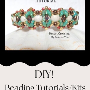 Bracelet Beading Tutorial - PDF Seed Bead Pattern - Instant Download ...