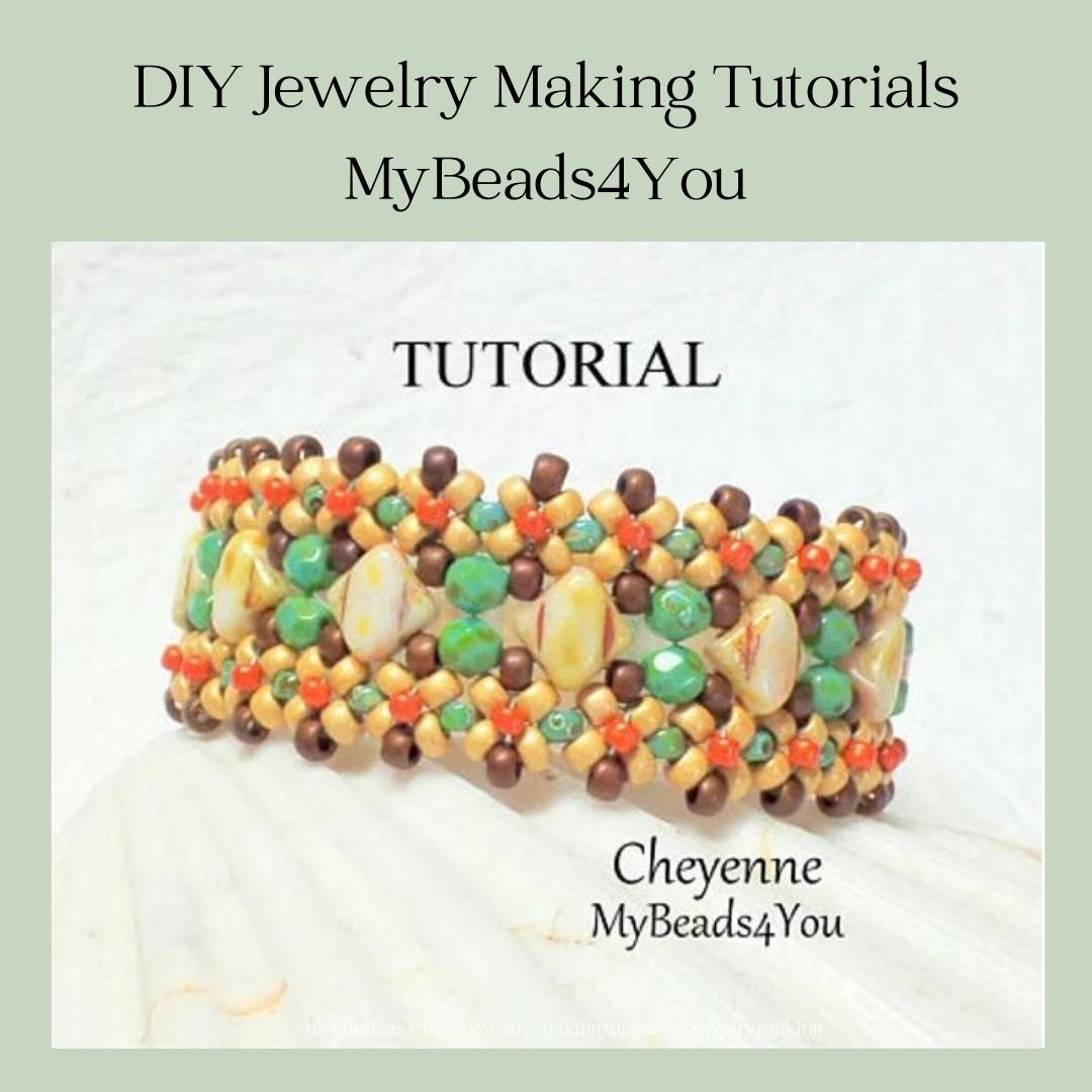 DIY Bracelet Beading Patterns, DIY Jewelry Making Craft Supplies, Seed ...