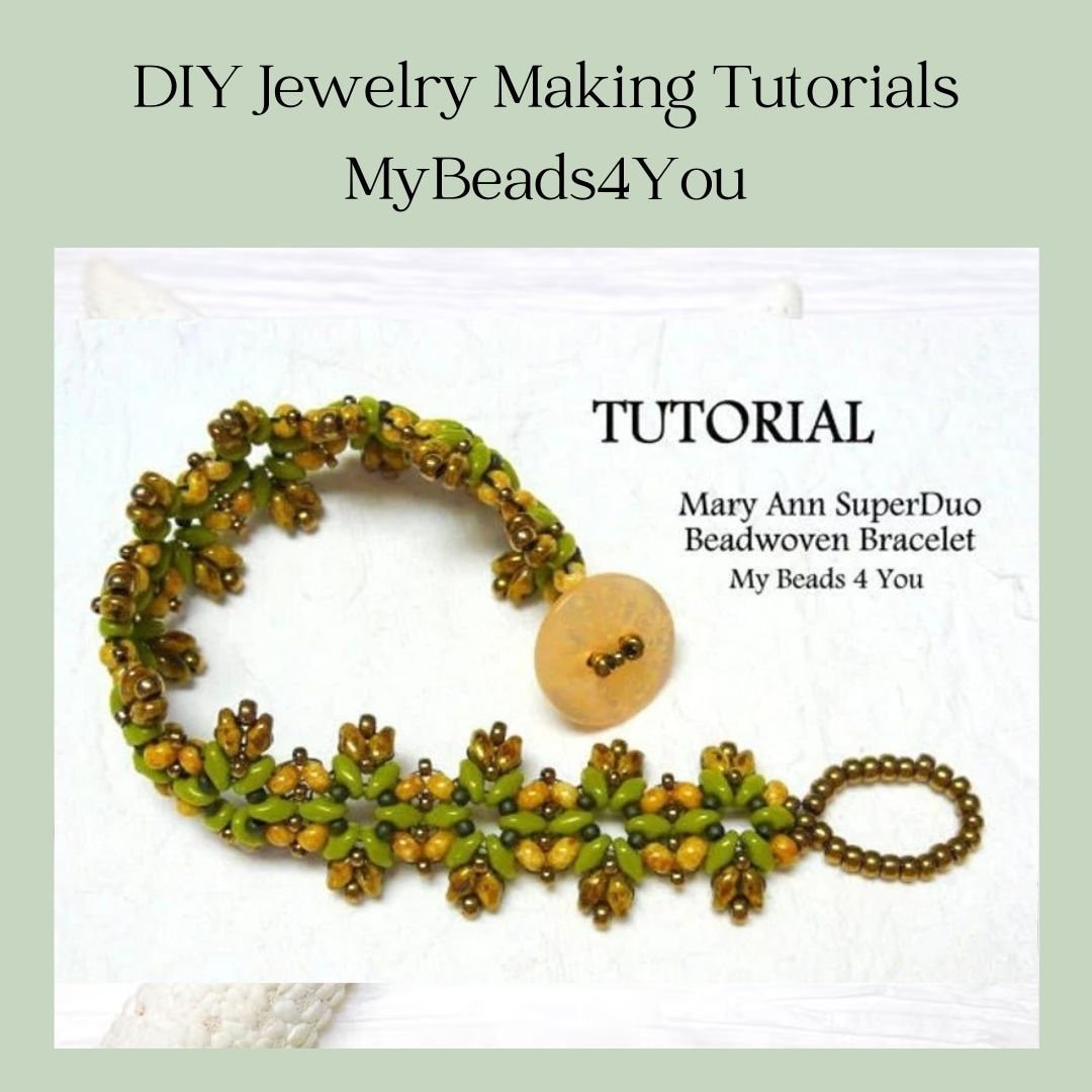 Beading Tutorials and Patterns, Beadwork Bracelet Easy Jewelry Making ...