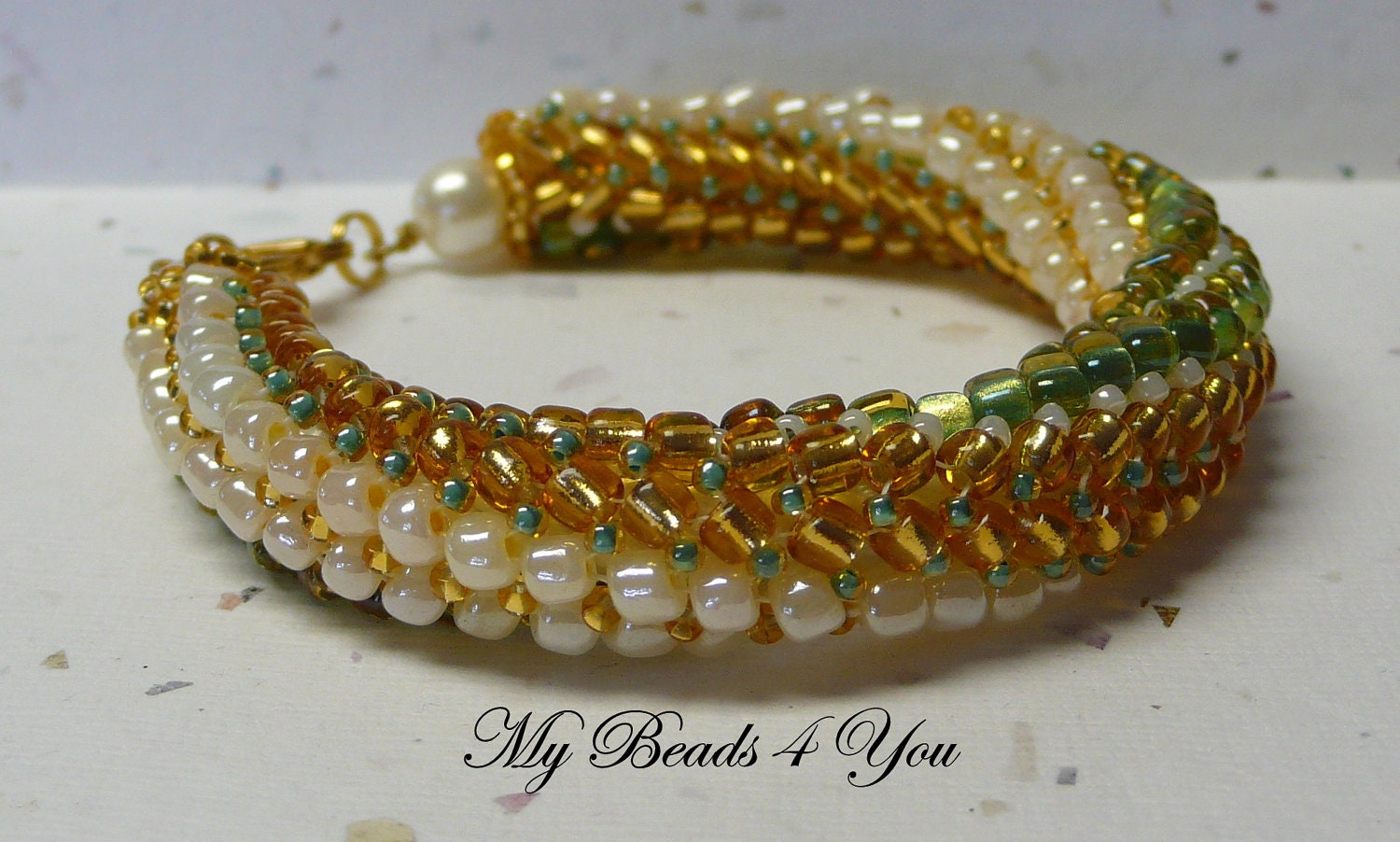 Beading Tutorial and Pattern, PDF Jewelry Making Instruction, Twisted ...