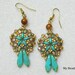 Beading Patterns and Tutorials, Super Duo Beaded Earring Tutorial, DIY ...
