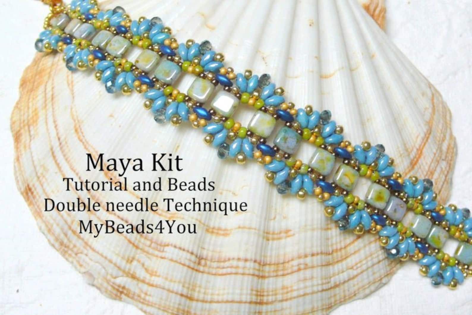Beading Tutorials and Beading Kits Beading Tutorial Pattern | Etsy